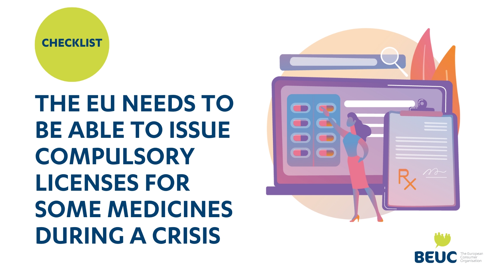 The EU needs to be able to issue compulsory licenses for some medicines ...