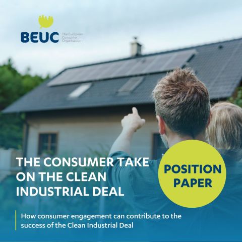 The consumer take on the Clean Industrial Deal